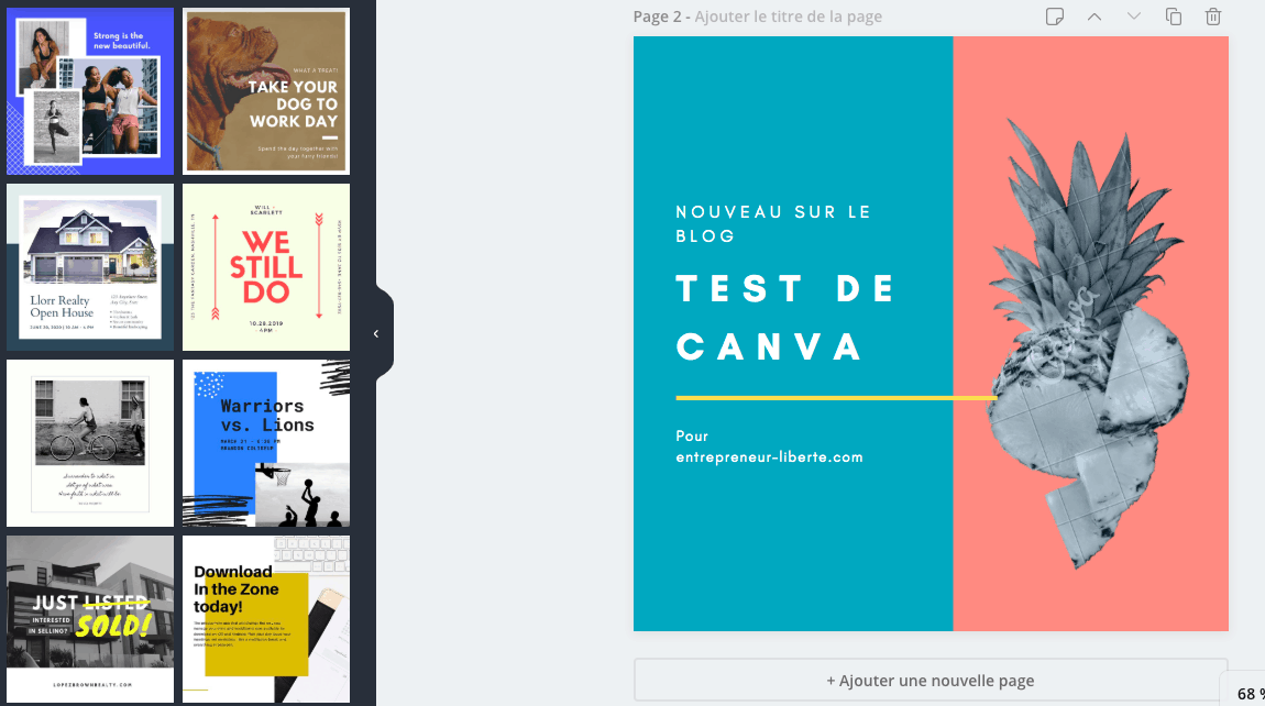 Canva, un outil puissant et gratuit pour réaliser des visuels facilement Canva, un outil puissant et gratuit pour réaliser des visuels facilement